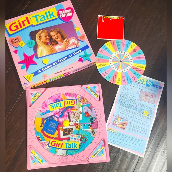 Girl Talk | Toys | 99 Girl Talk Board Game | Poshmark